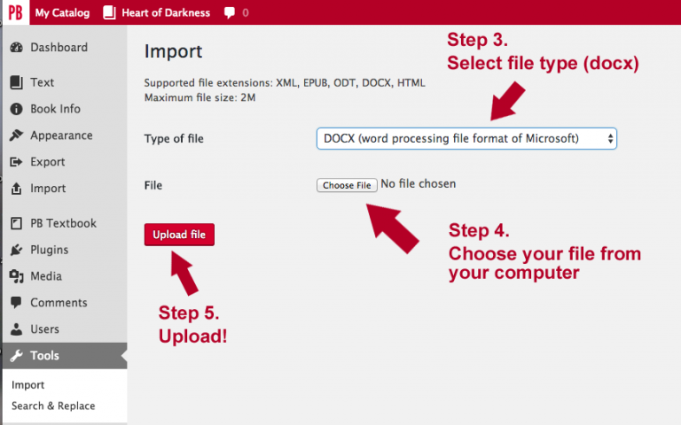 How to Import Content from Microsoft Word – MacEwan Open Textbook ...