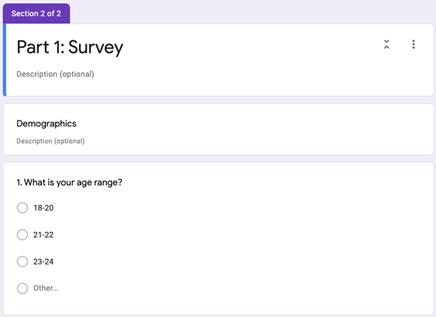 Appendix A – Research and Communications: Student Collection 2022