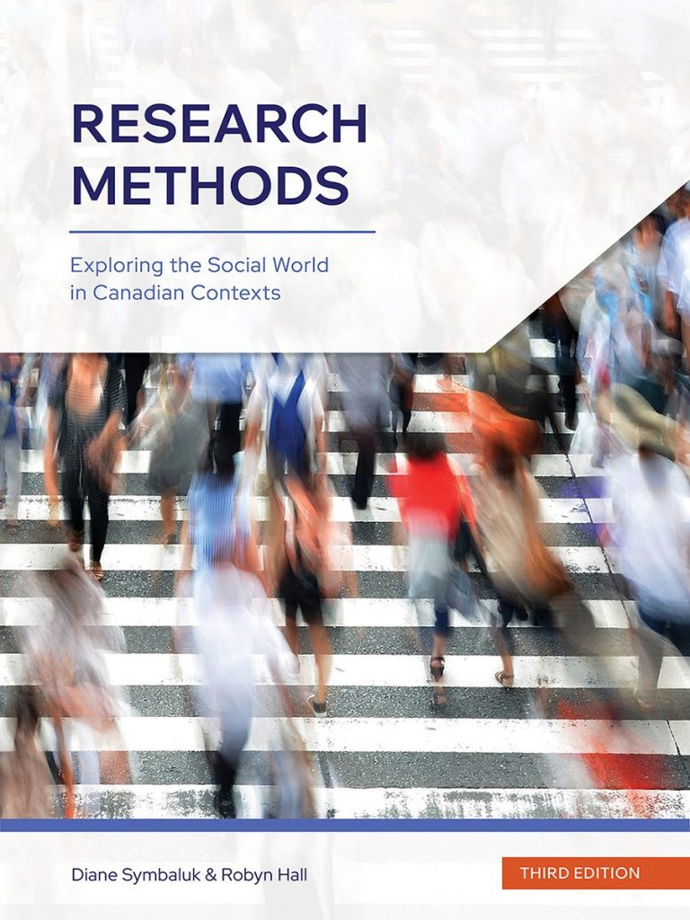 Research Methods: Exploring the Social World in Canadian Context ...
